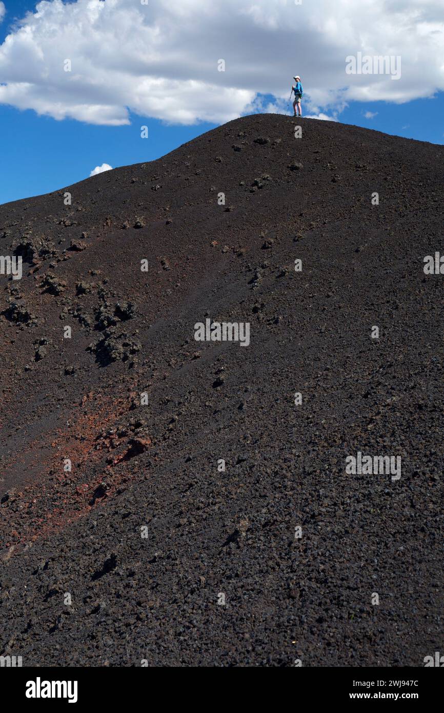 Coffeepot Crater summit, Jordan Craters Wilderness Study Area, Vale ...