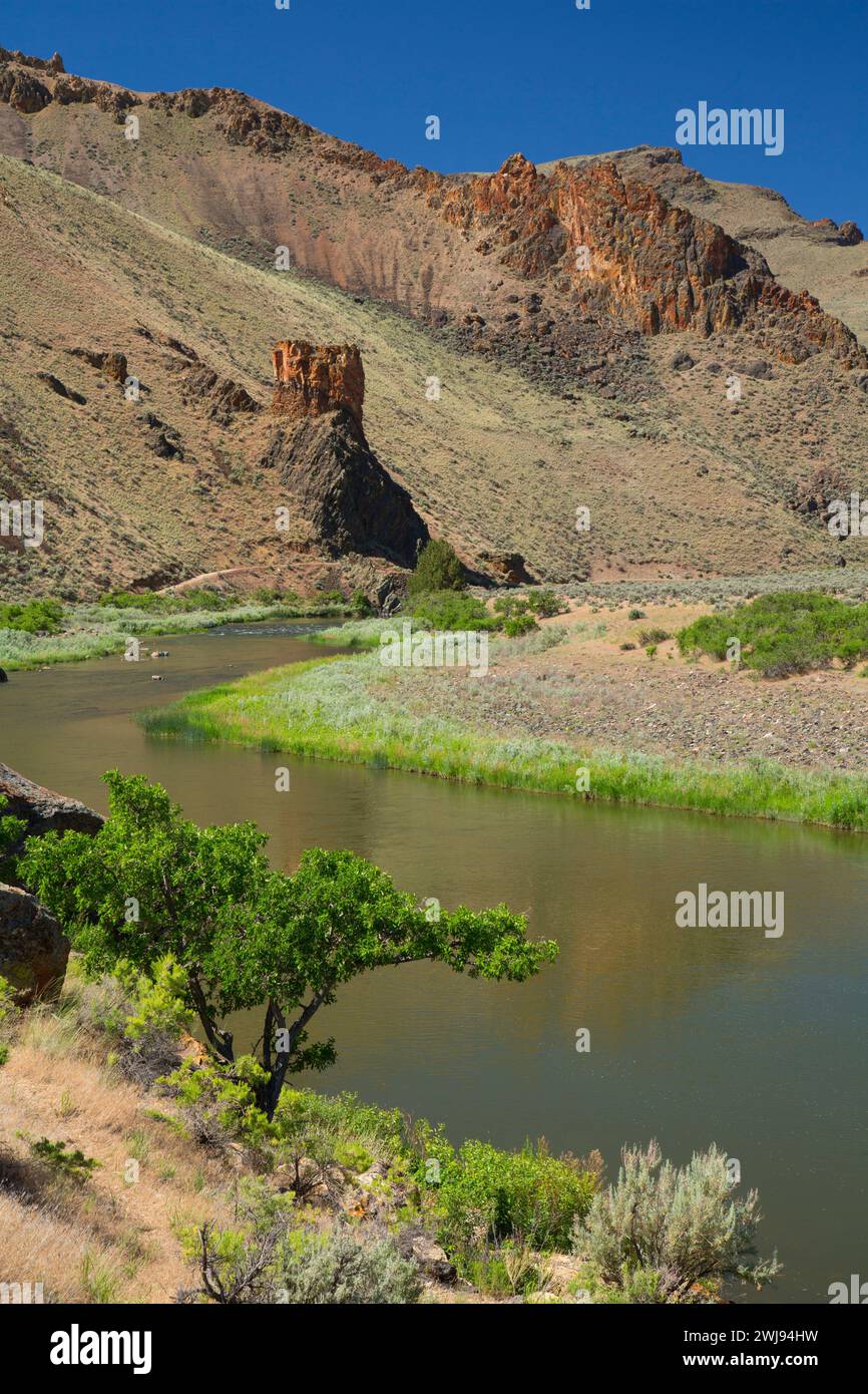 Owyhee River at Birch Creek Ranch, Owyhee Wild and Scenic River, Vale ...