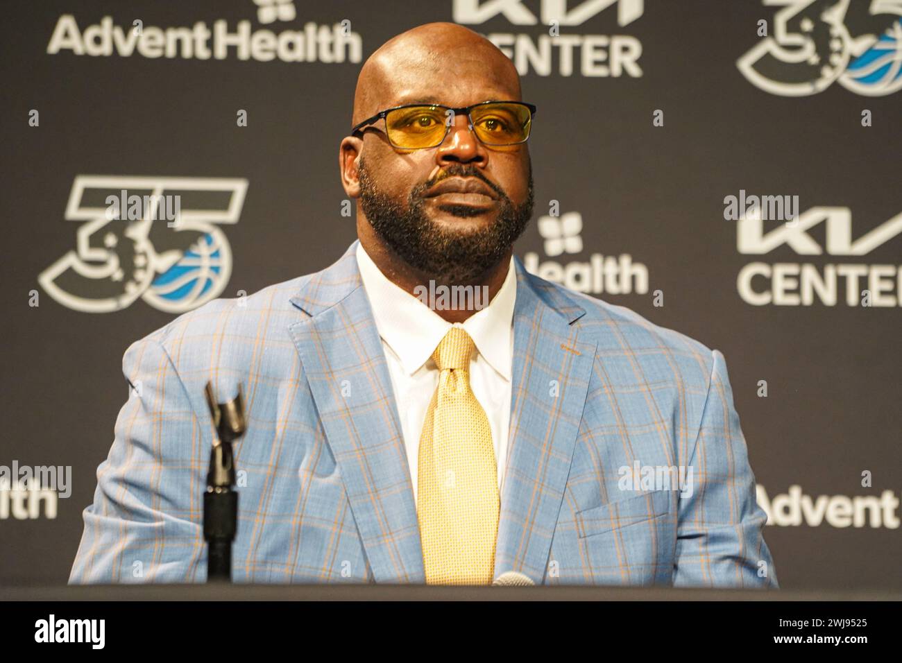 Orlando, Florida, USA, February 13, 2024, Former Orlando Magic Player ...