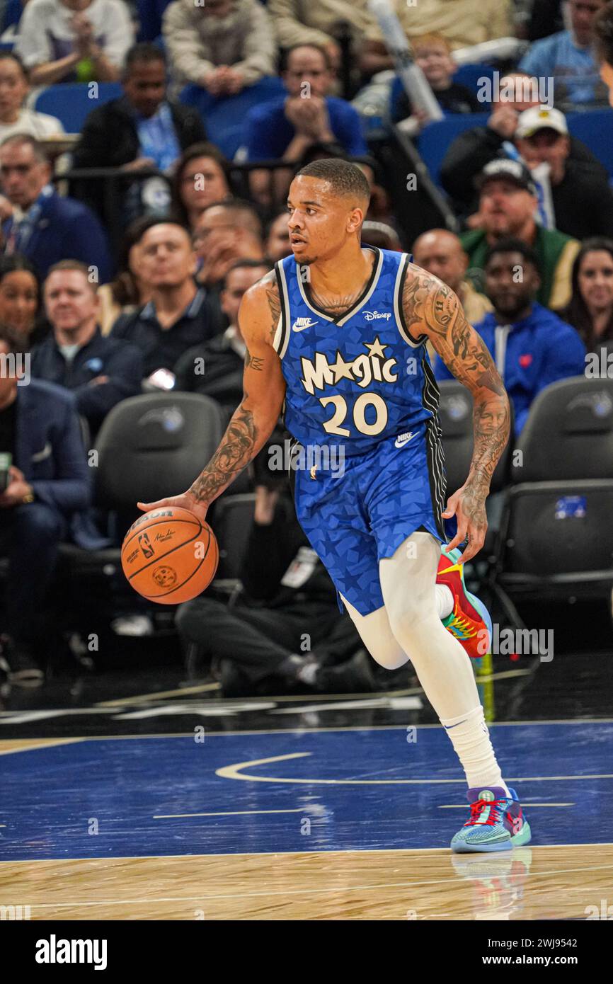 Orlando, Florida, USA, February 13, 2024, Orlando Magic guard Markelle ...