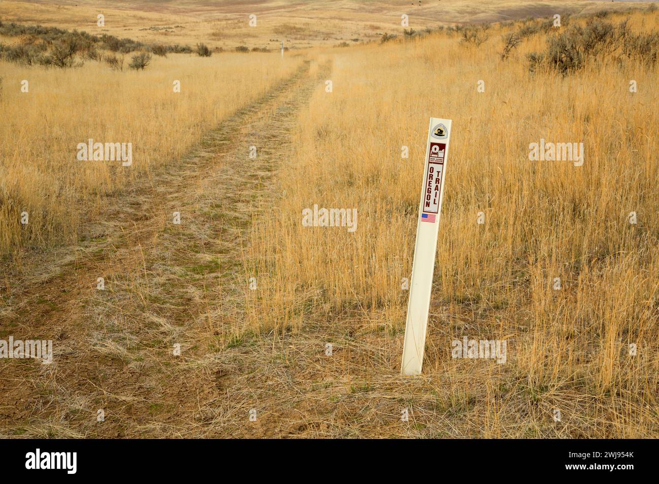 Birch Creek trail ruts, Oregon Trail National Historic Trail, Vale ...