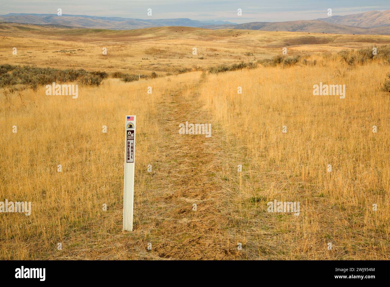 Birch Creek trail ruts, Oregon Trail National Historic Trail, Vale ...