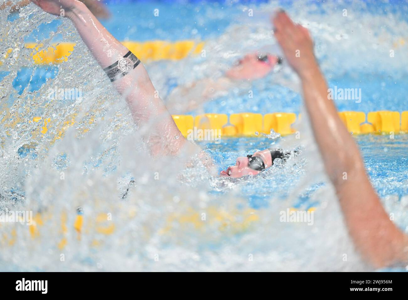 Doha, Qatar. 13th Feb, 2024. Ingrid Wilm of Canada competes during the ...