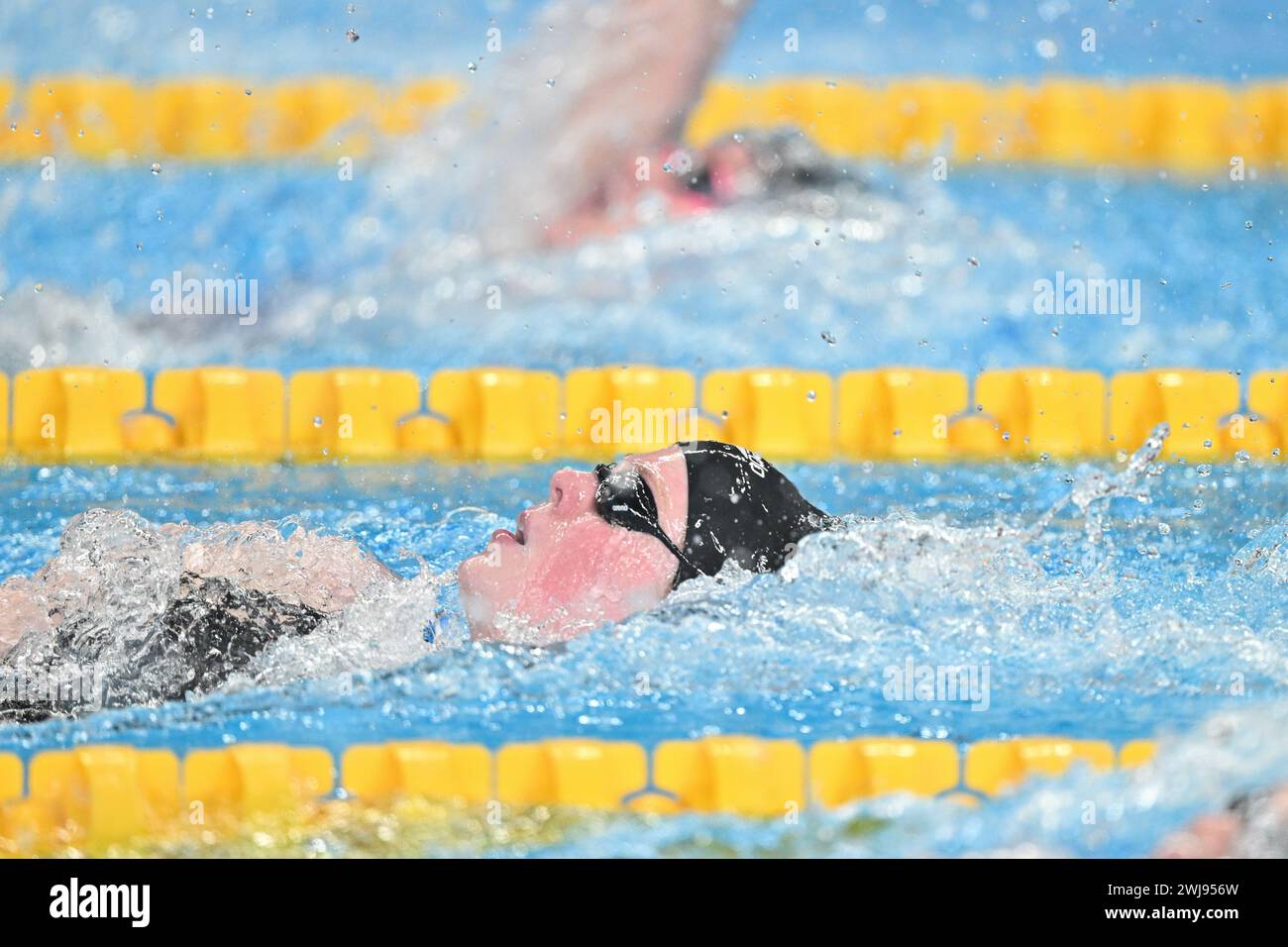 Doha, Qatar. 13th Feb, 2024. Ingrid Wilm of Canada competes during the ...