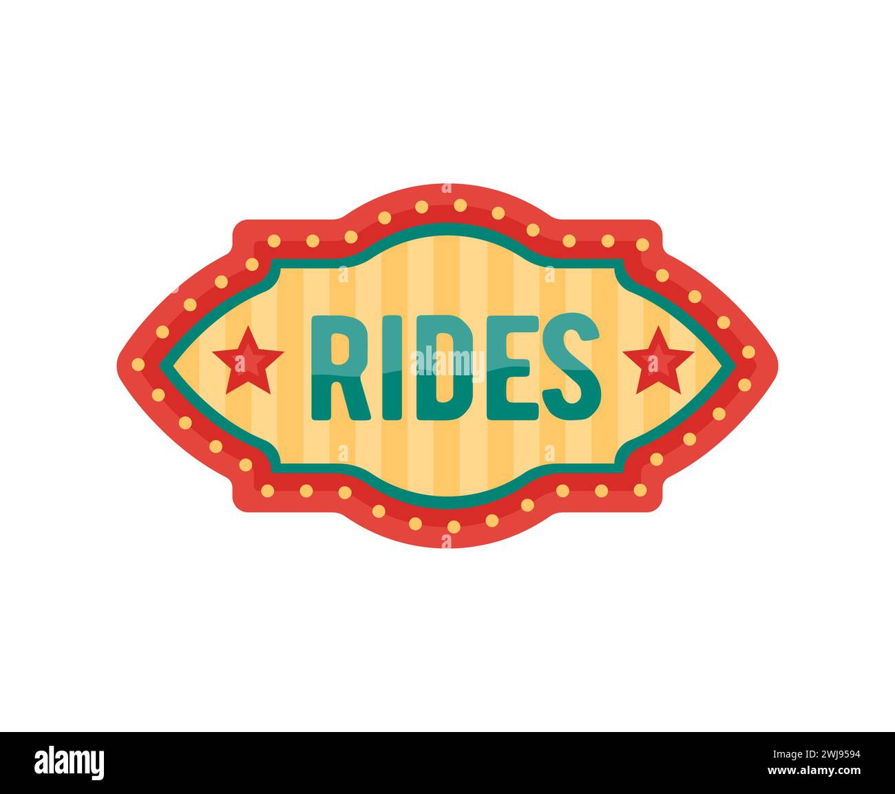 Vintage amusement park rides Cut Out Stock Images & Pictures - Alamy