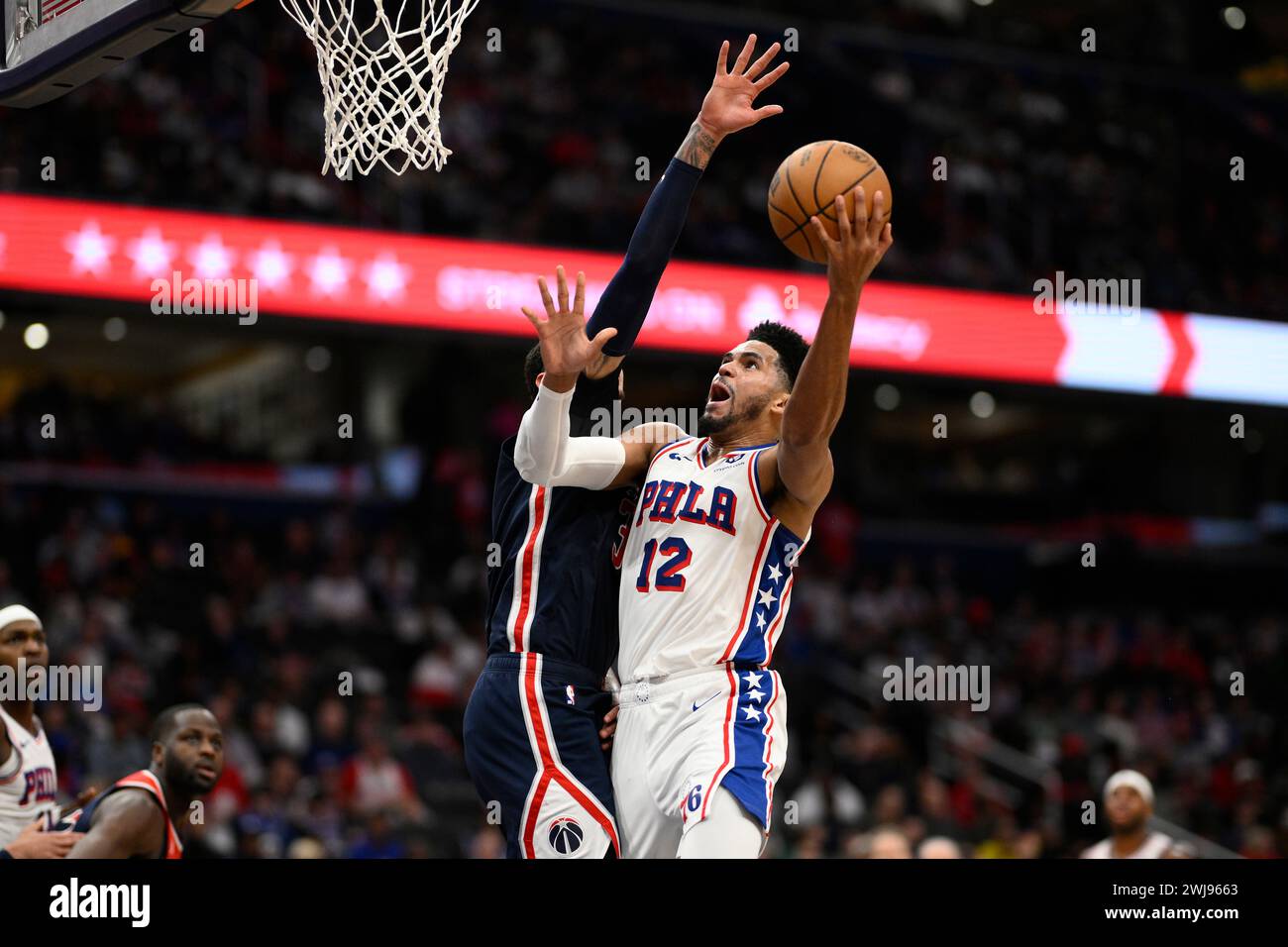 Philadelphia 76ers forward Tobias Harris (12) in action during the ...