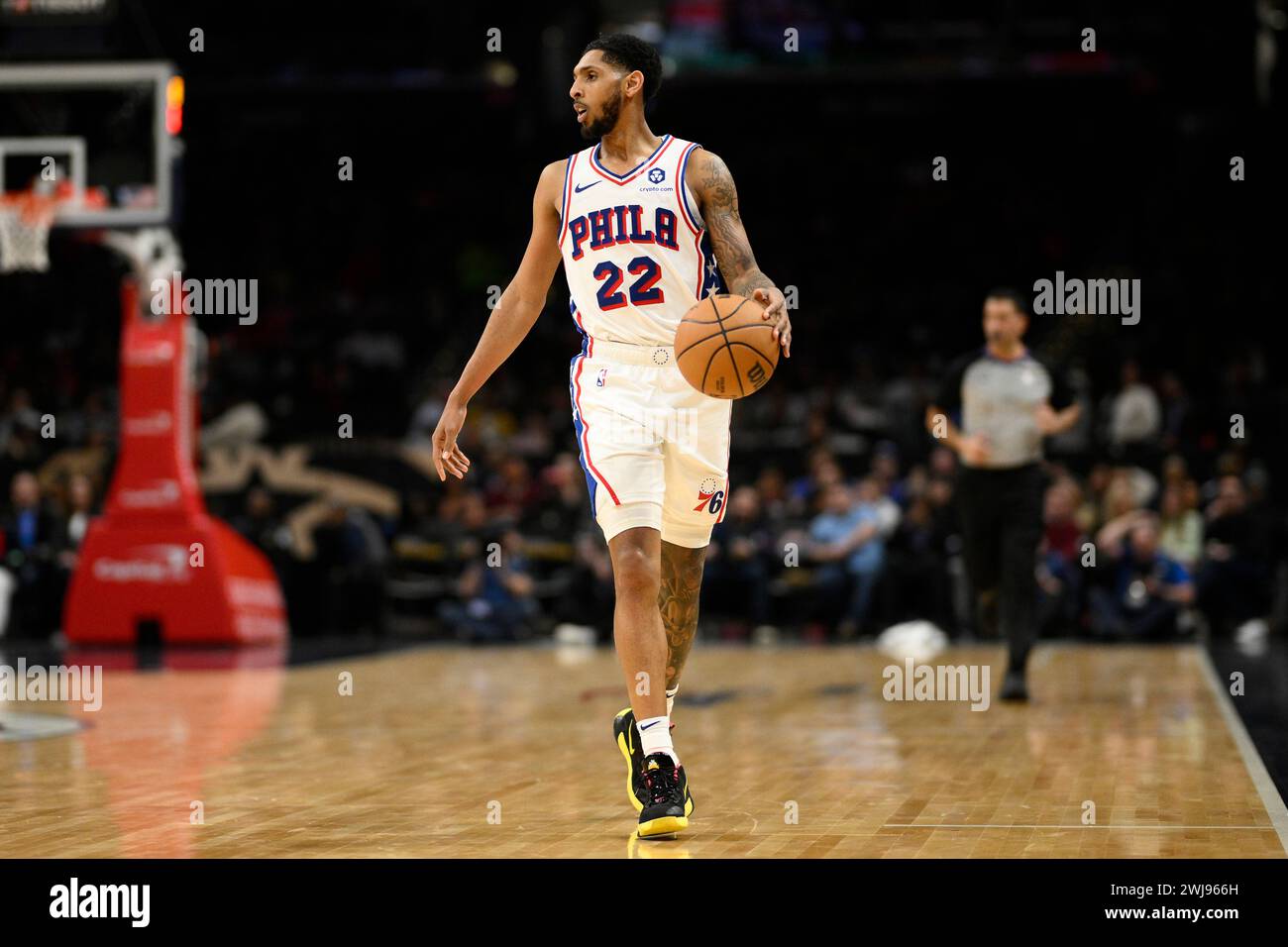 Philadelphia 76ers guard Cameron Payne (22) in action during the second ...