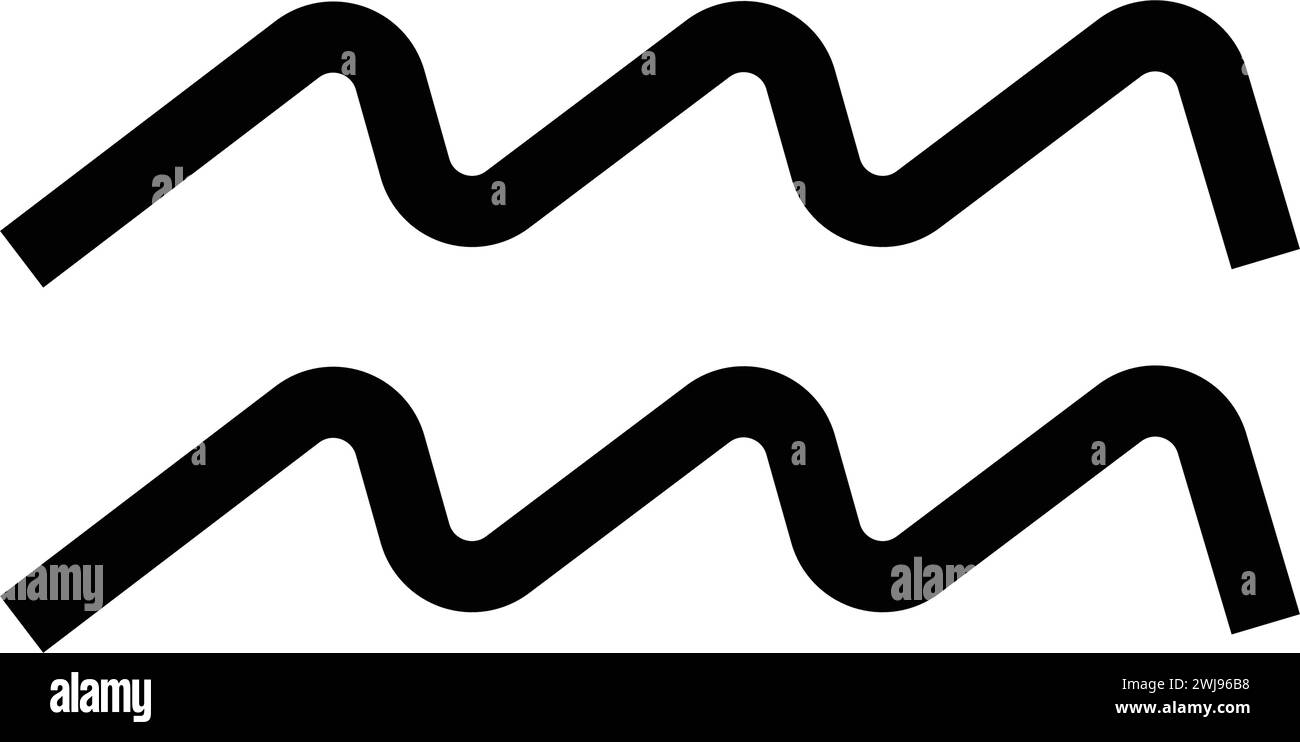 Aquarius zodiac icon vector illustration design Stock Vector Image ...