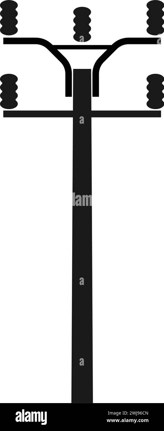 Electric pole icon vector illustration design Stock Vector Image & Art ...