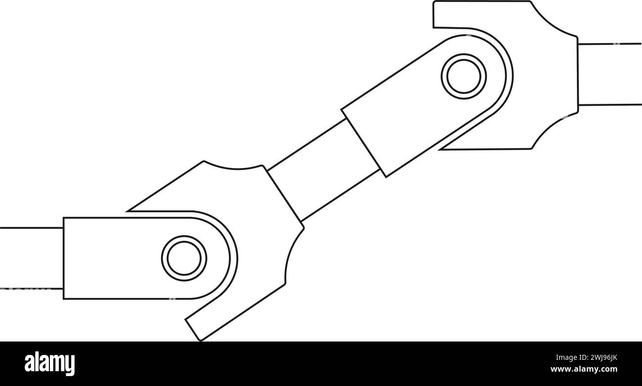 Propeller shafts and universal joints icon vector illustration design ...