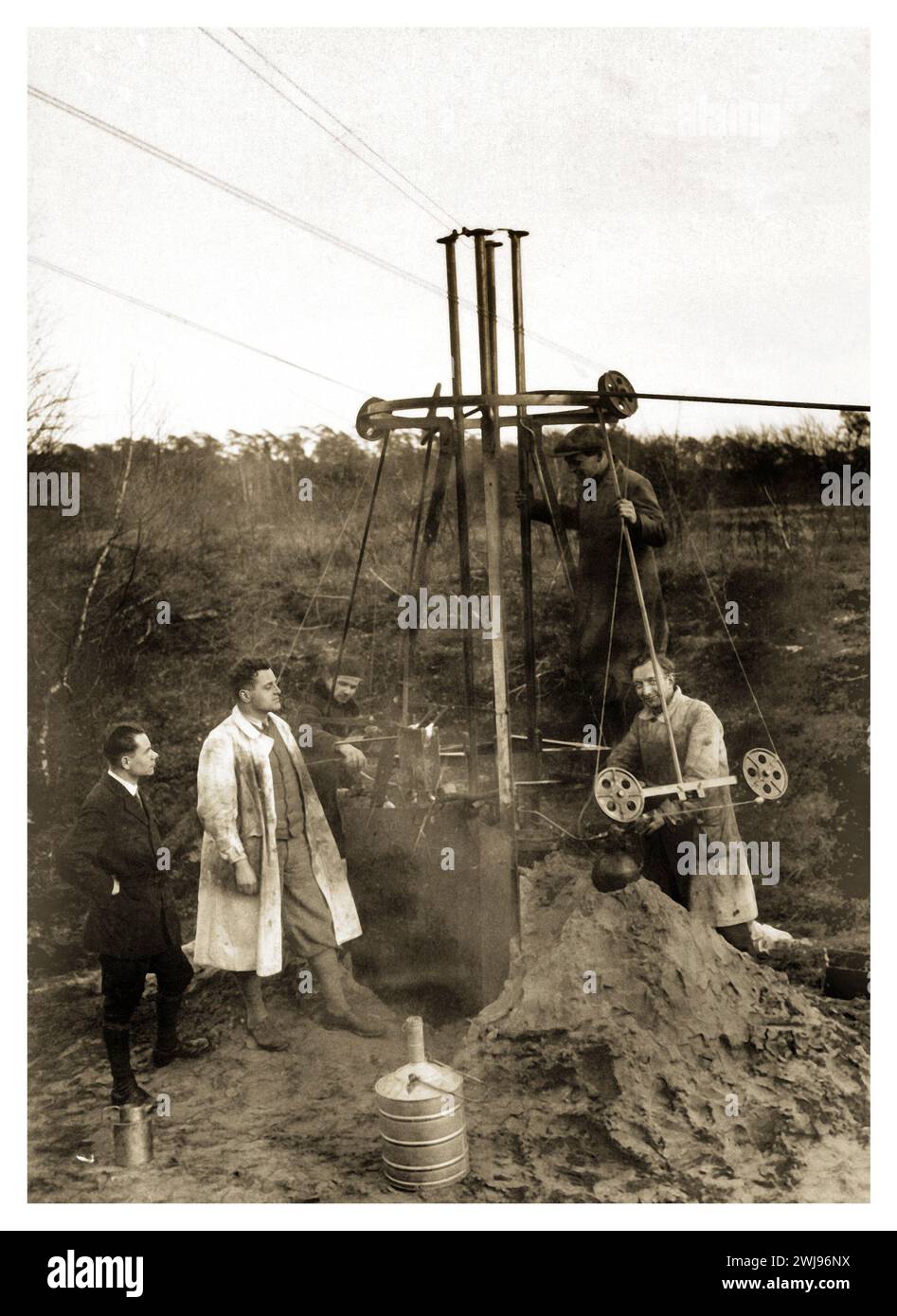German rocket pioneers, 1932 Stock Photo - Alamy