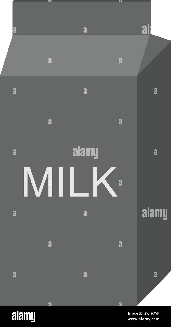 Cow glass milk illustration Stock Vector Images - Alamy