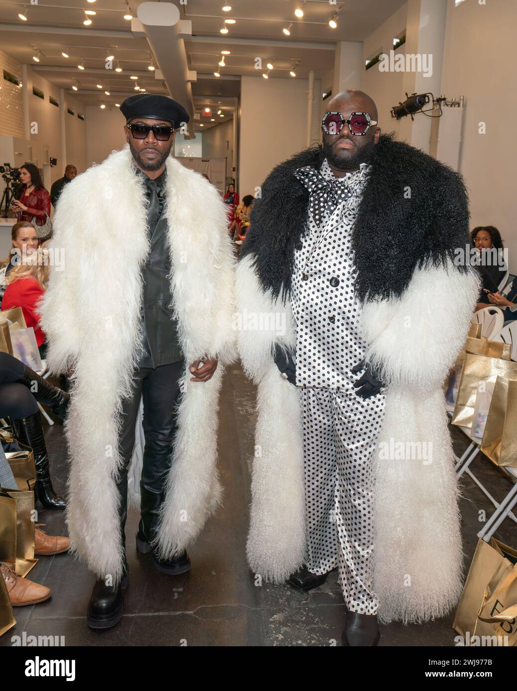 attends the Dell Scott NYFW FW24 Runway Show in New York, NY on ...