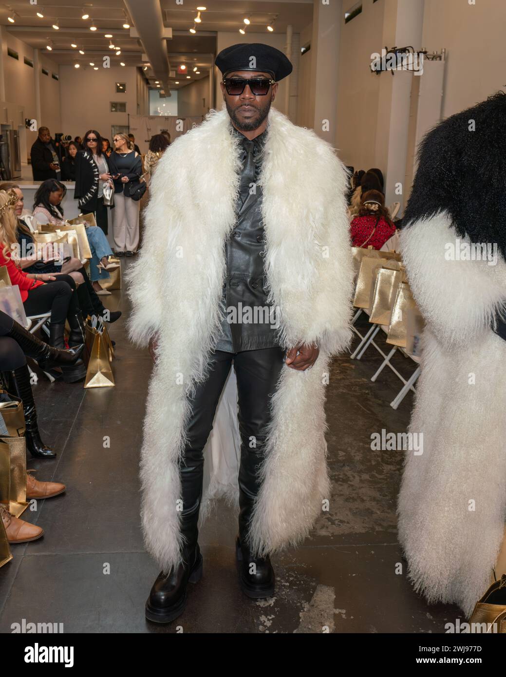 attends the Dell Scott NYFW FW24 Runway Show in New York, NY on ...