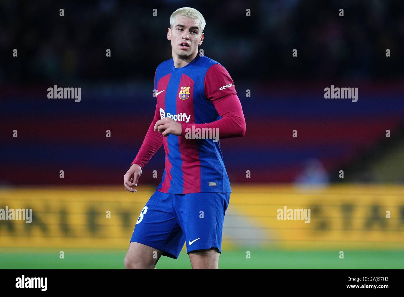 Barcelona, Spain. 11th Feb, 2024. Marc Guiu of FC Barcelona during the ...