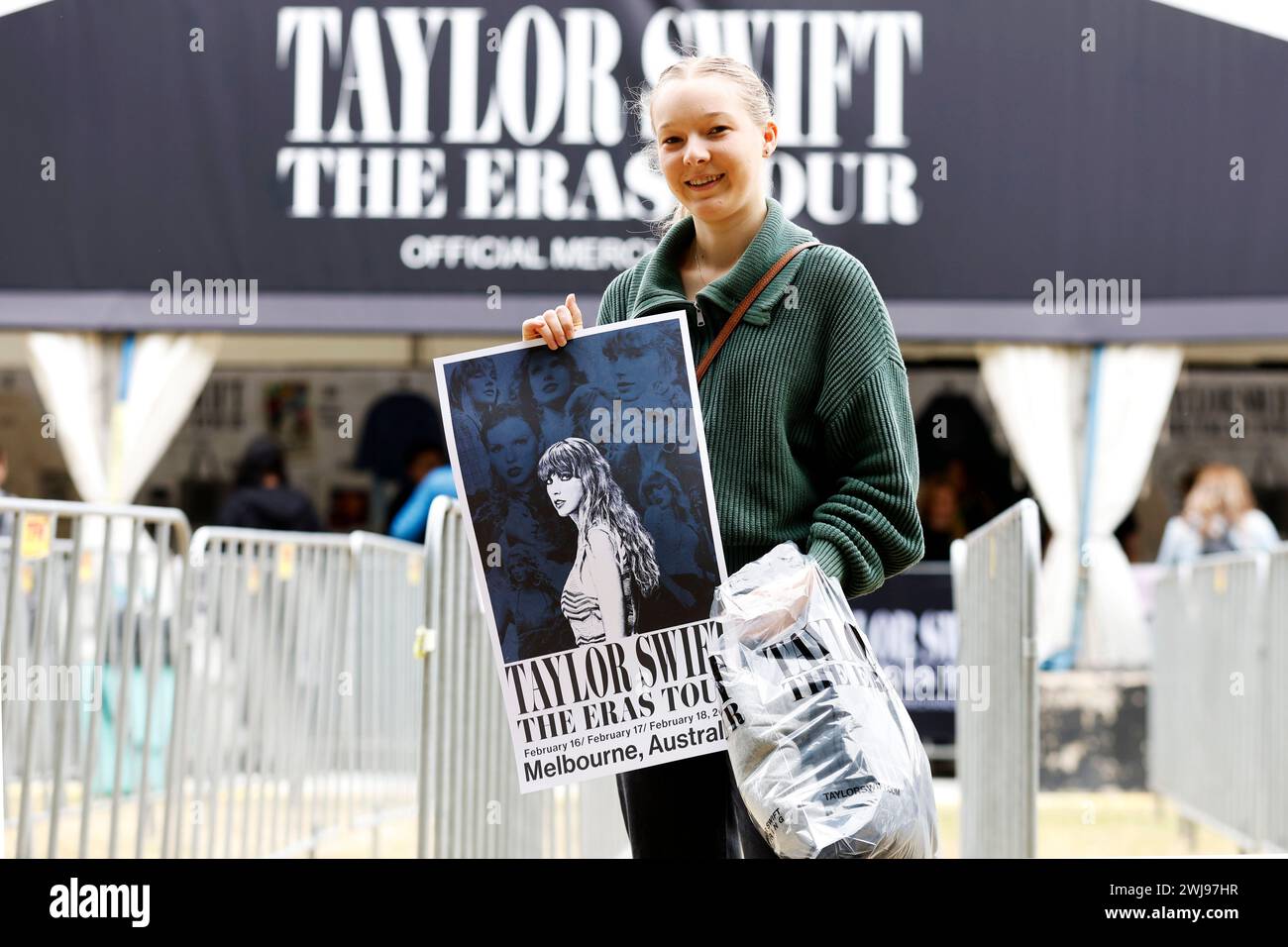Melbourne, Australia. 14th Feb, 2024. Terena poses for a photo with her ...