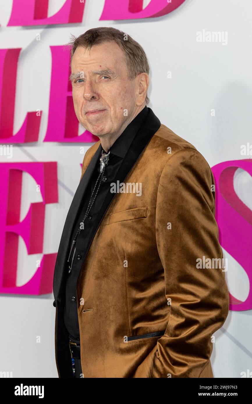 London, UK. 13th Feb, 2024. Timothy Spall attends the Wicked Little ...