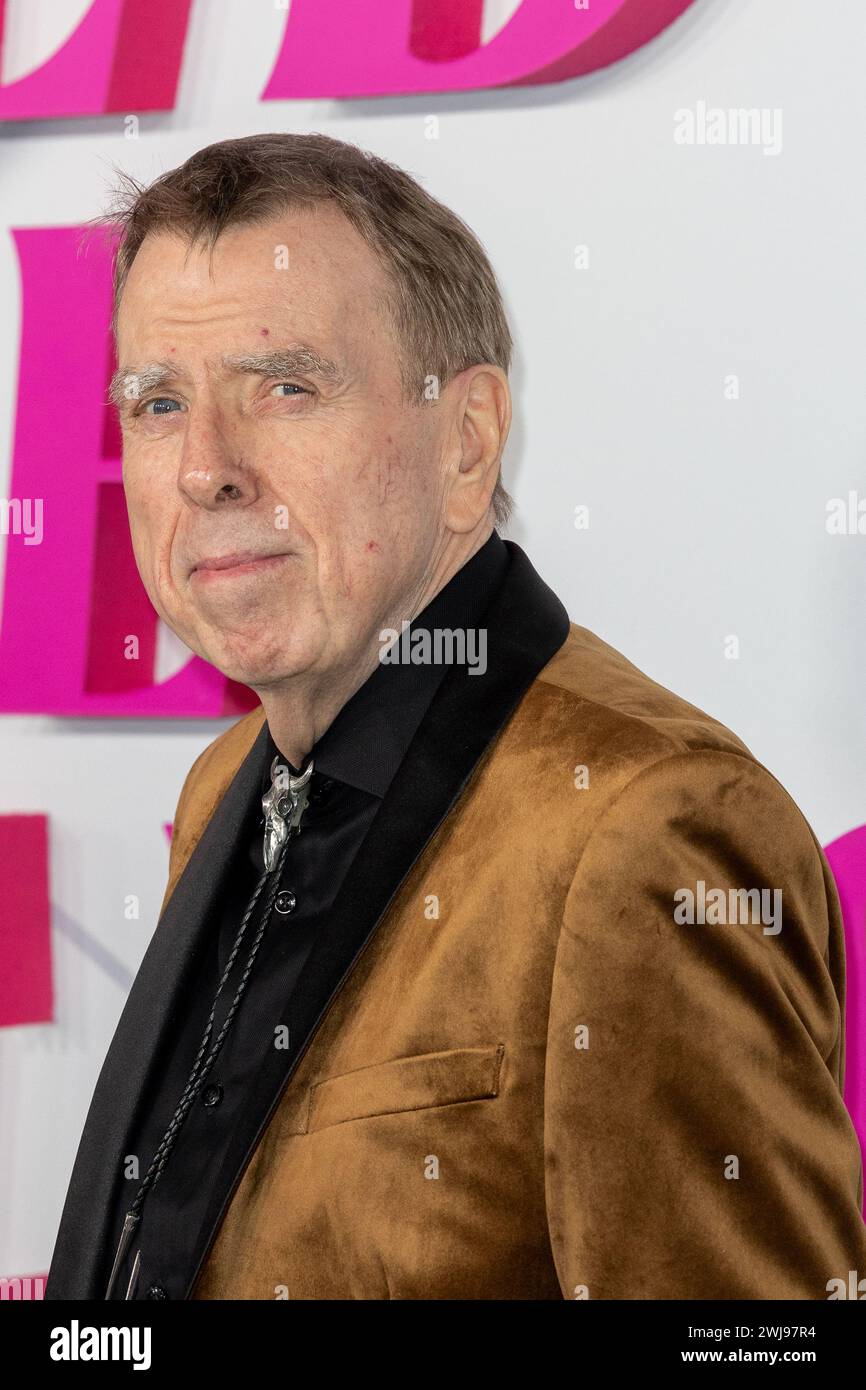 London, UK. 13th Feb, 2024. Timothy Spall attends the Wicked Little ...