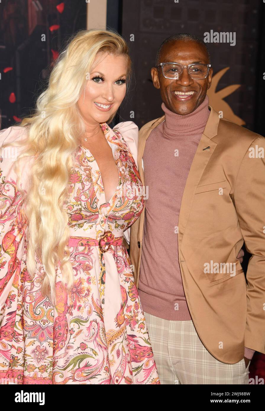 Hollywood, Ca. 13th Feb, 2024. Amanda Moore and Tommy Davidson at the ...