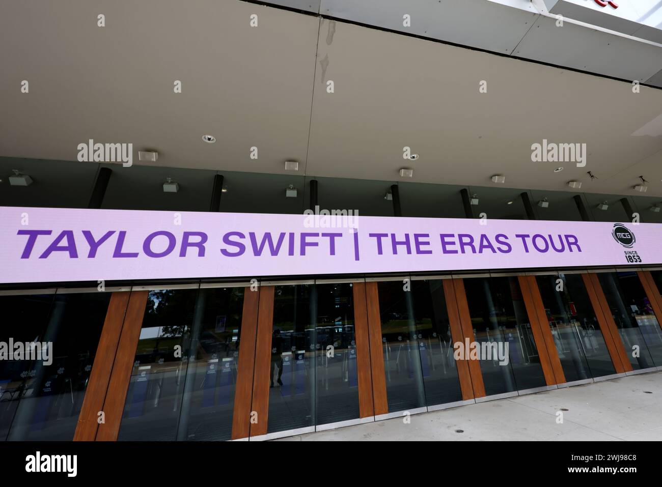 Melbourne, Australia. 14th Feb, 2024. A general view of the Taylor ...