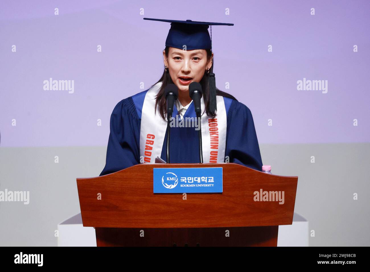 S. Korean singer Lee Hyo-ri South Korean singer Lee Hyo-ri delivers a ...