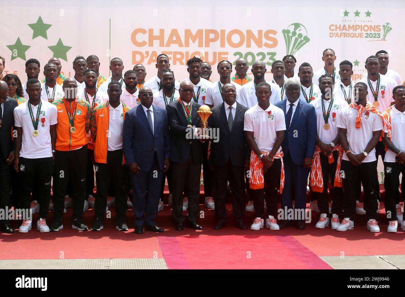 Nigeria afcon trophy hi-res stock photography and images - Alamy