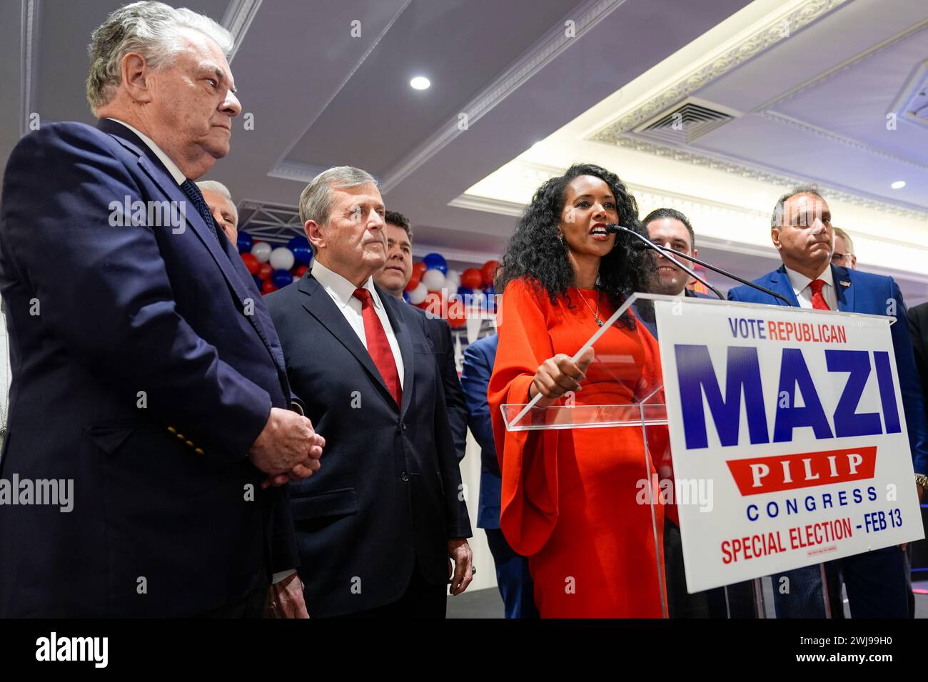 Republican candidate for New York's 3rd congressional district Mazi ...