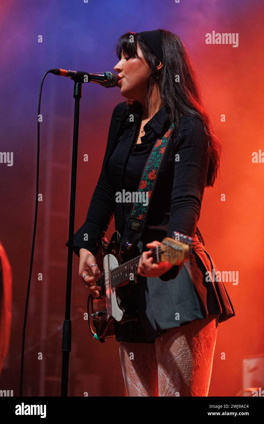 Lia Metcalfe of The Mysterines performing live onstage in 2024 Stock ...