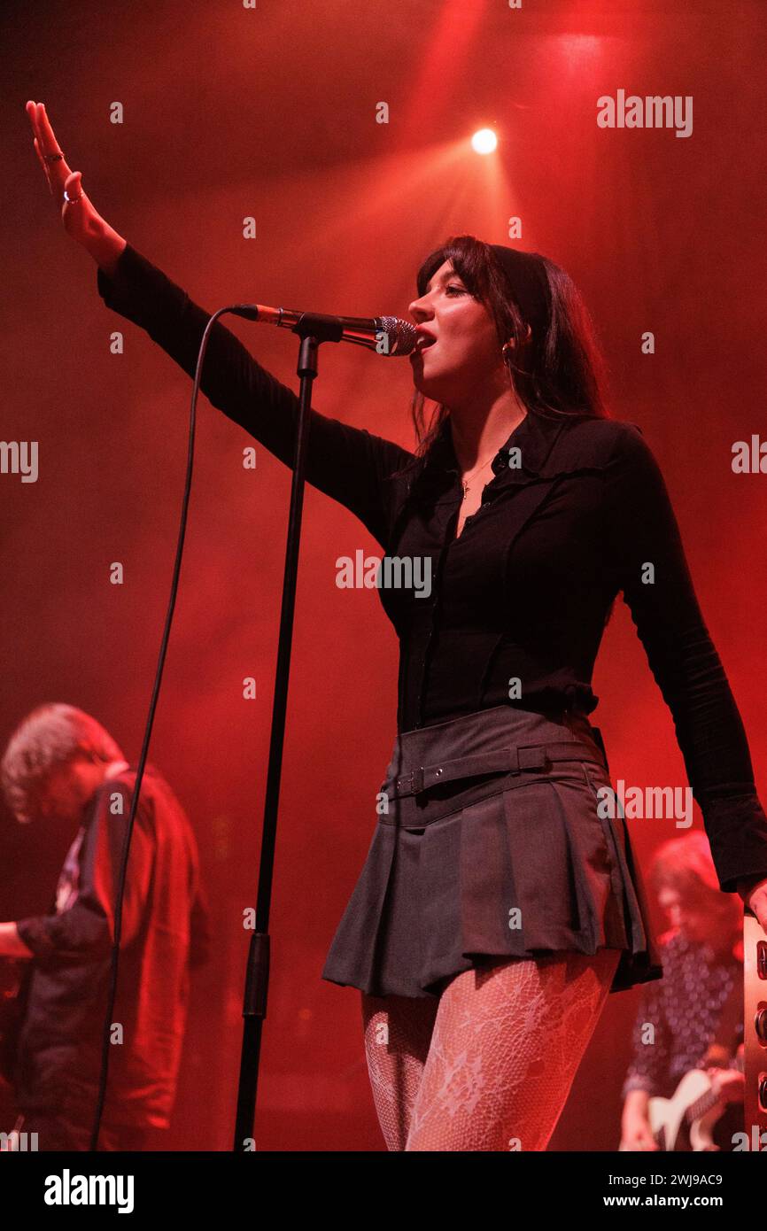 Lia Metcalfe of The Mysterines performing live onstage in 2024 Stock ...