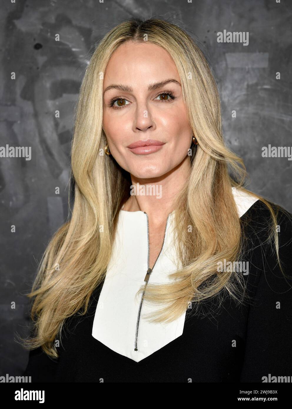 Monet Mazur arrives for the Michael Kors Fall/Winter 2024 fashion show ...
