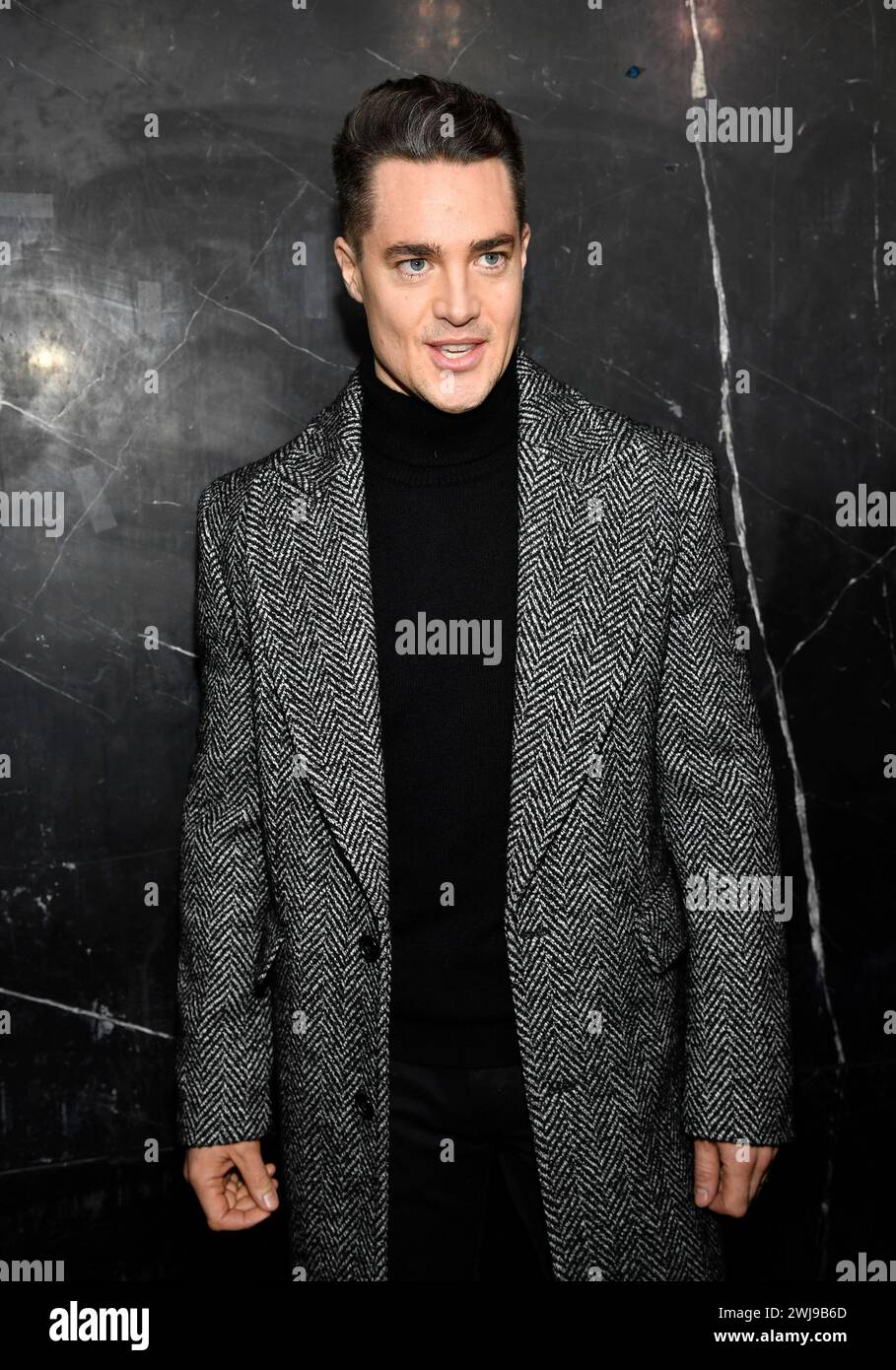 Alexander Dreymon arrives for the Michael Kors Fall/Winter 2024 fashion ...