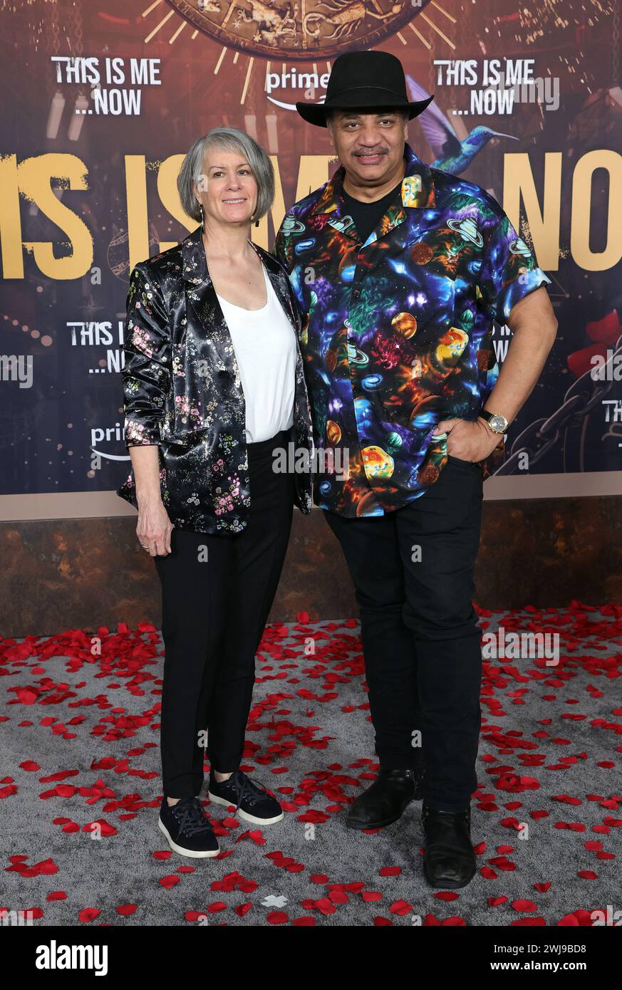 Hollywood, Ca. 13th Feb, 2024. Alice Young and Neil deGrasse Tyson at ...