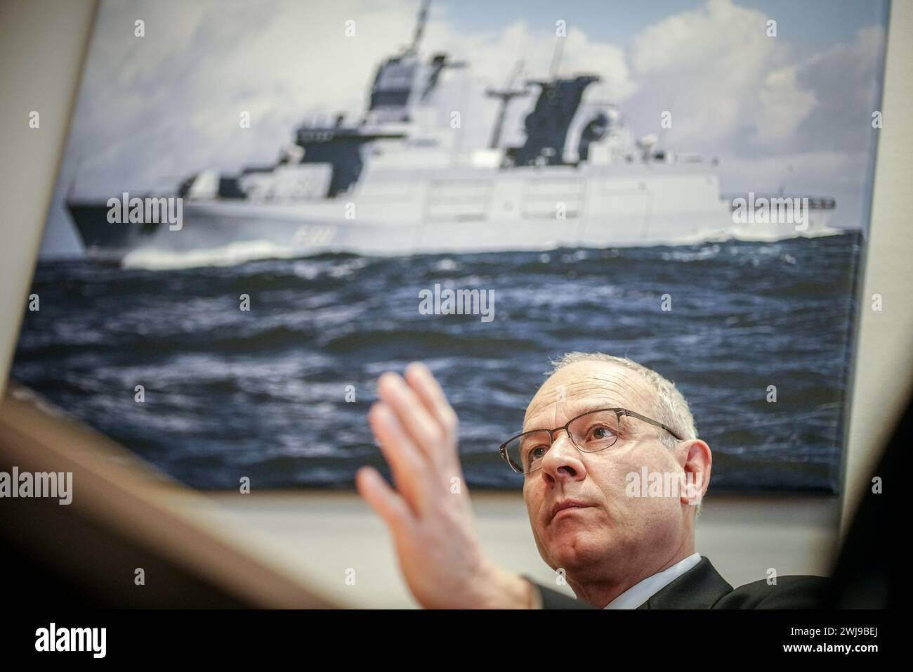 Berlin, Germany. 13th Feb, 2024. Vice Admiral Jan Christian Kaack ...