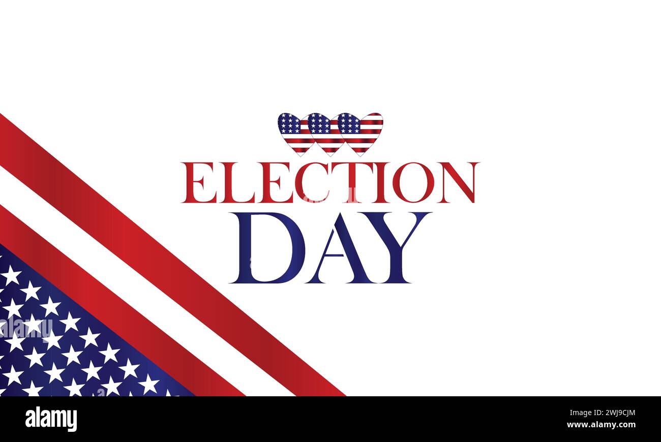 Election day Stock Vector Images - Alamy