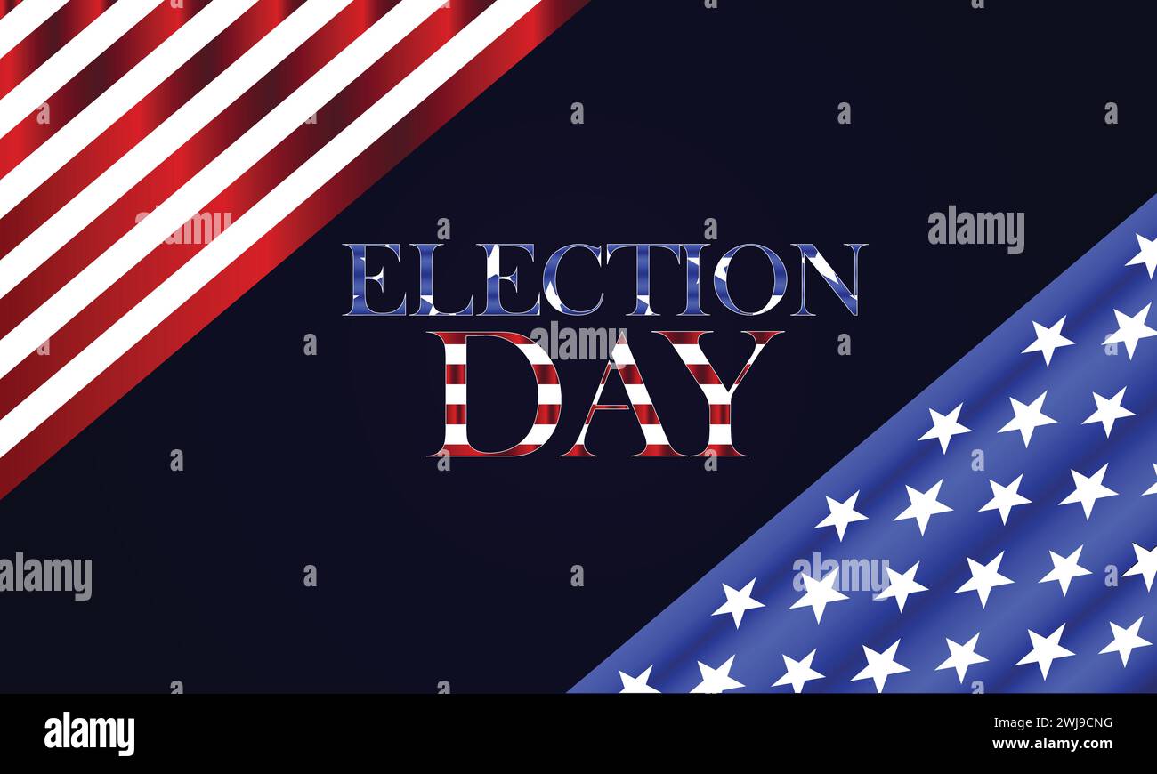 Election day Stock Vector Images - Alamy