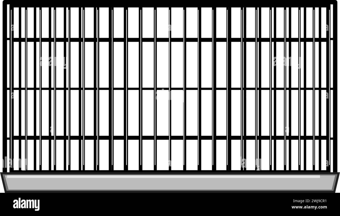 escape bird cage cartoon vector illustration Stock Vector Image & Art ...