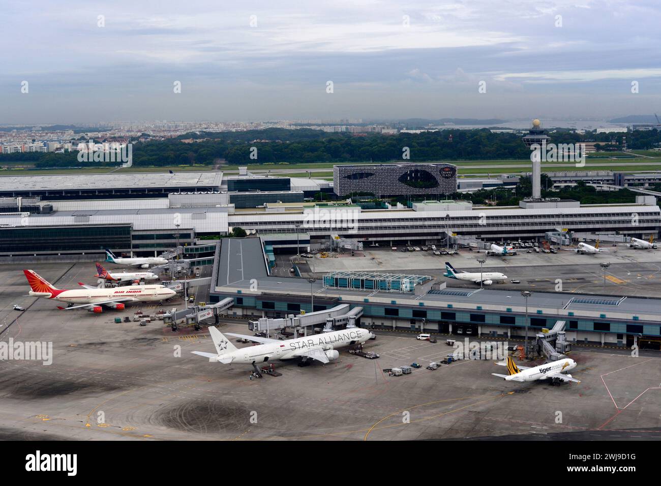 Singapore boeing 747 hi-res stock photography and images - Alamy