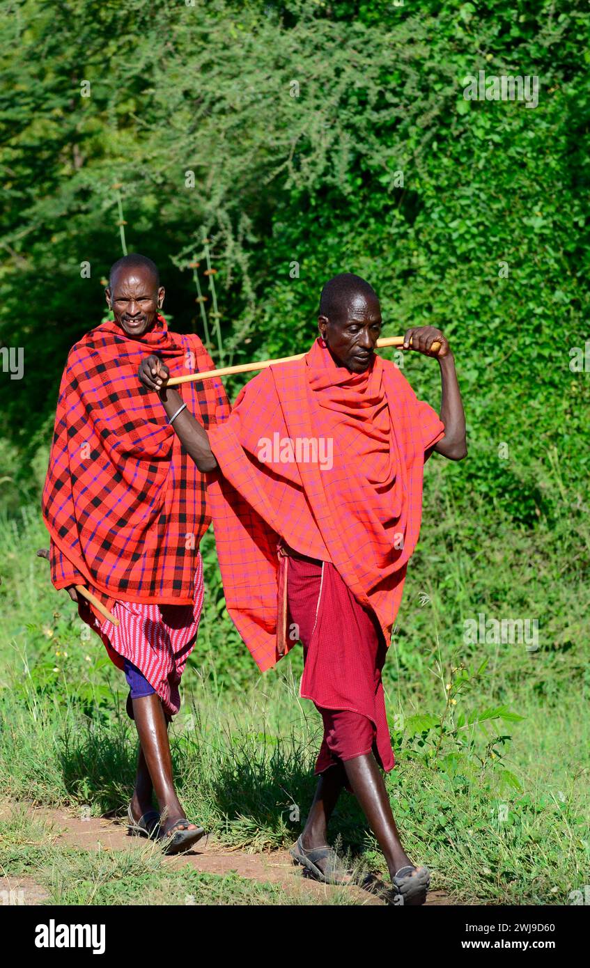Tanzanian men hi-res stock photography and images - Alamy