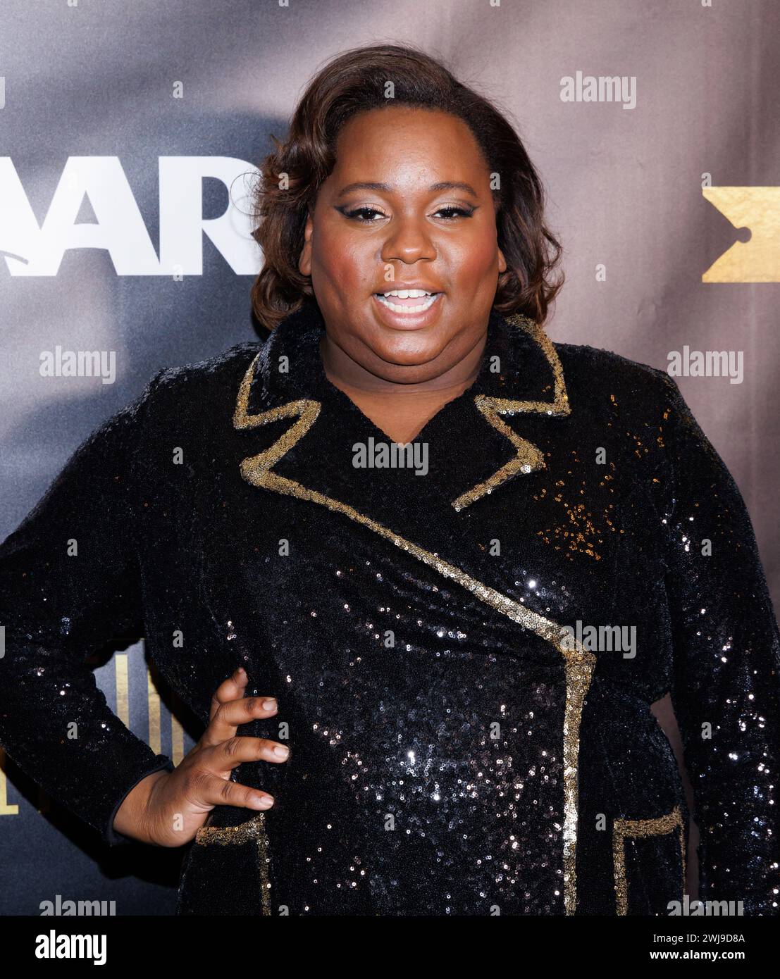 February 12, 2024, New York, New York, USA: Alex Newell attends the ...