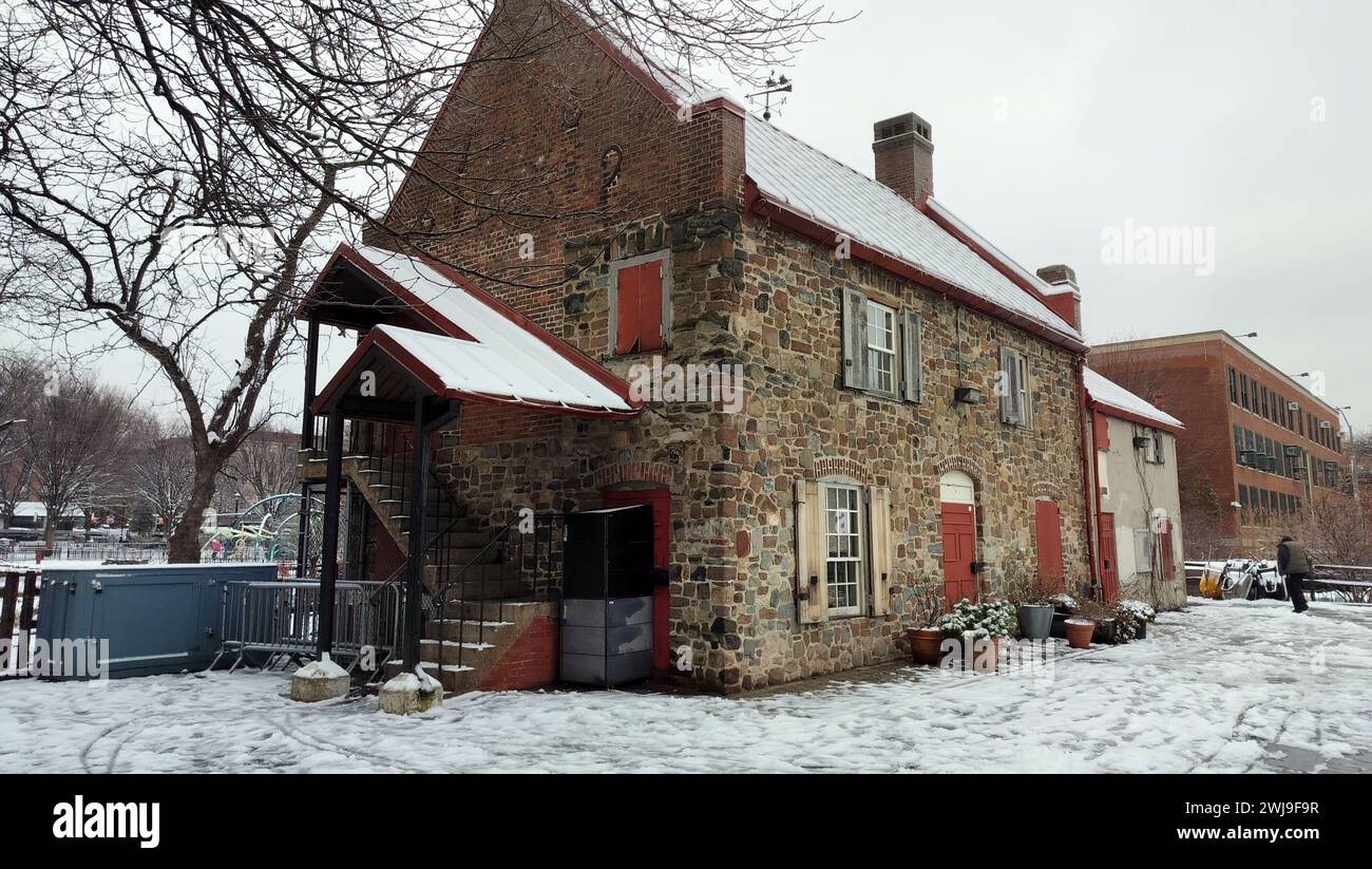Old Stone House, at Washington Park, Park Slope neighborhood, Brooklyn ...