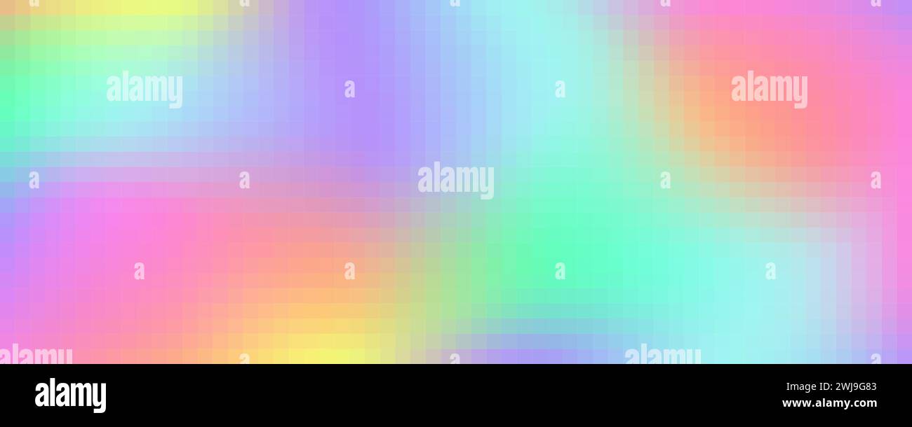 Pixel square rainbow pattern. Abstract gradient mosaic background ...