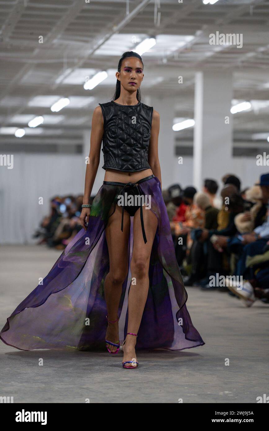 New York, New York, USA. 13th Feb, 2024. (NEW) Laurence Basse FW24 ...