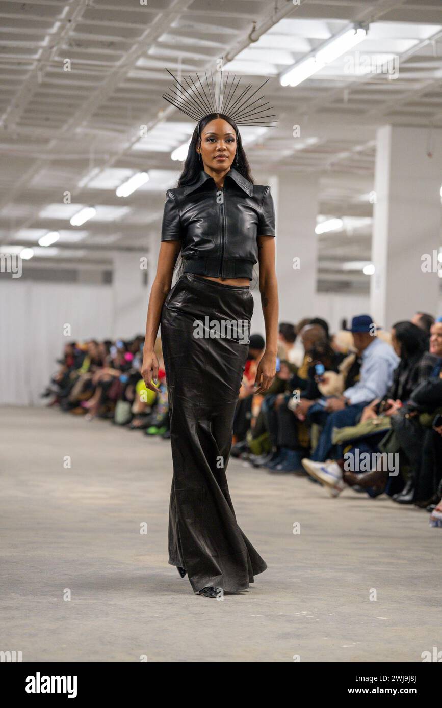 New York, New York, USA. 13th Feb, 2024. (NEW) Laurence Basse FW24 ...