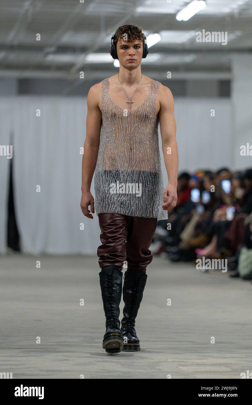 New York, New York, USA. 13th Feb, 2024. (NEW) Laurence Basse FW24 ...