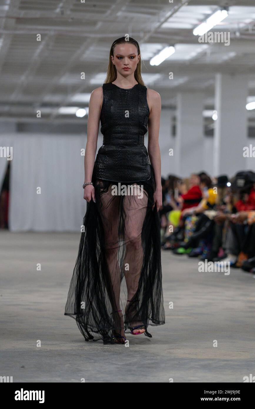 New York, New York, USA. 13th Feb, 2024. (NEW) Laurence Basse FW24 ...