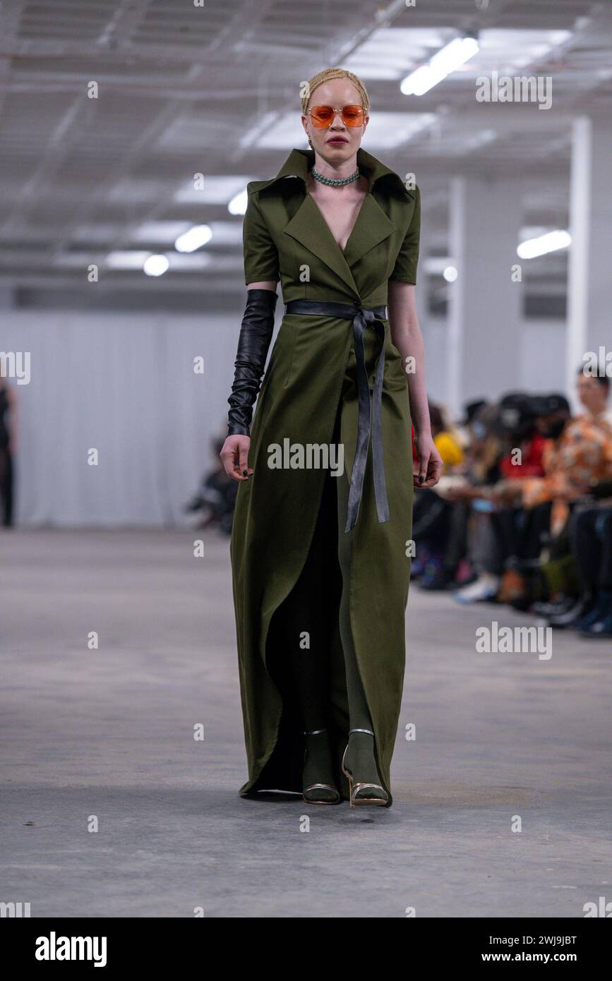 New York, New York, USA. 13th Feb, 2024. (NEW) Laurence Basse FW24 ...