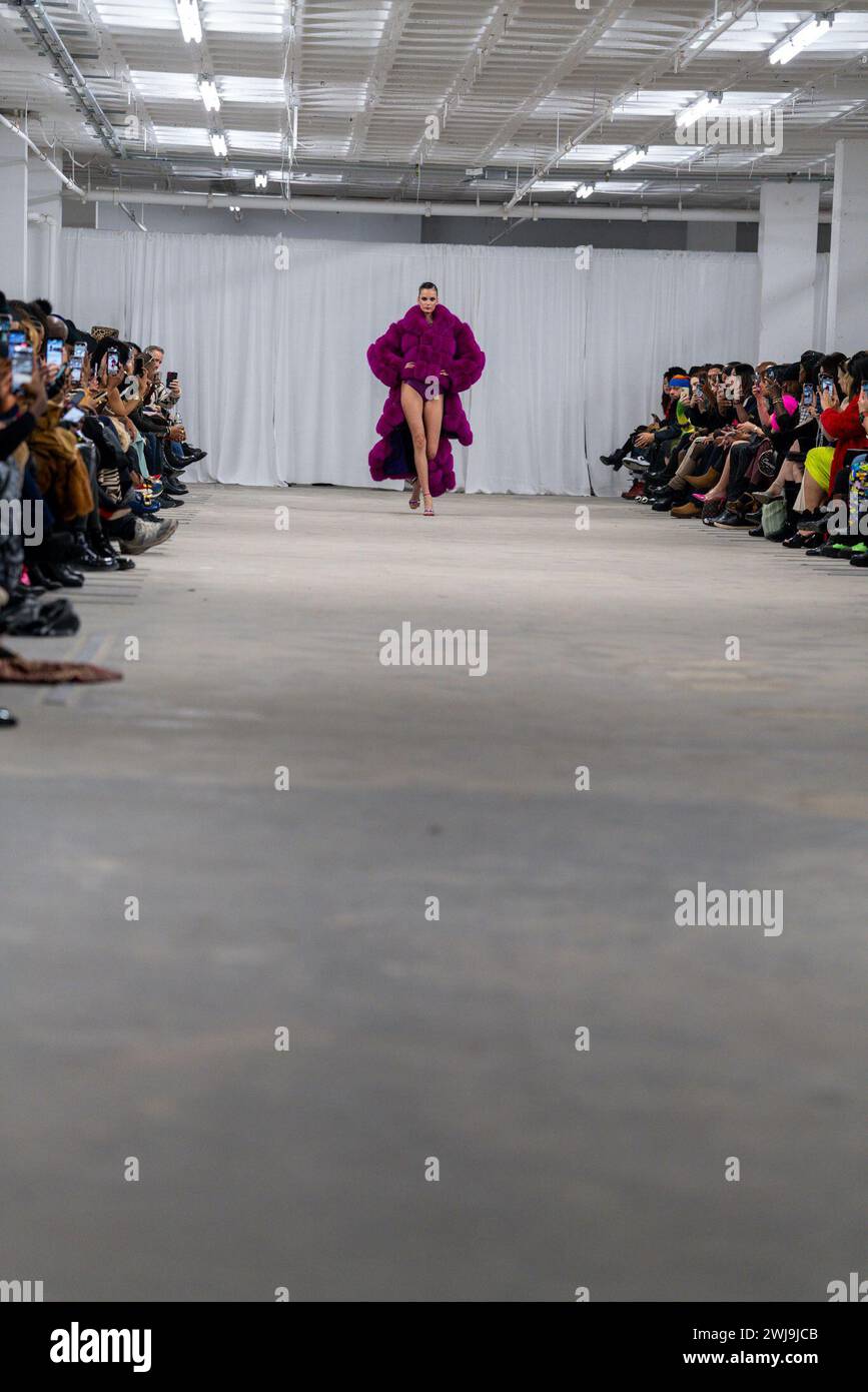 New York, New York, USA. 13th Feb, 2024. (NEW) Laurence Basse FW24 ...