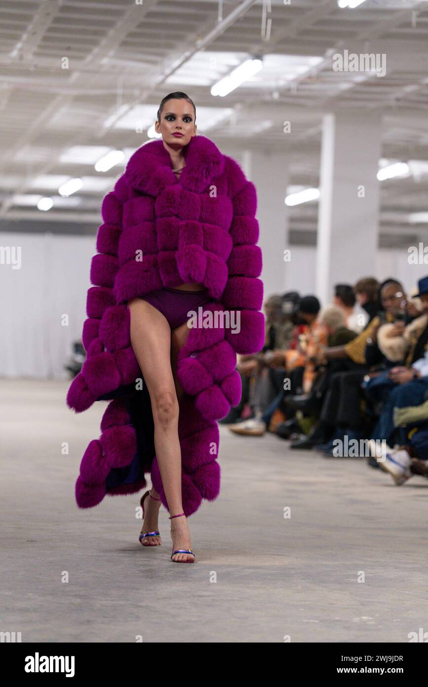 New York, New York, USA. 13th Feb, 2024. (NEW) Laurence Basse FW24 ...