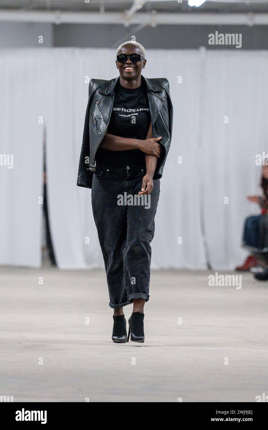 New York, New York, USA. 13th Feb, 2024. (NEW) Laurence Basse FW24 ...