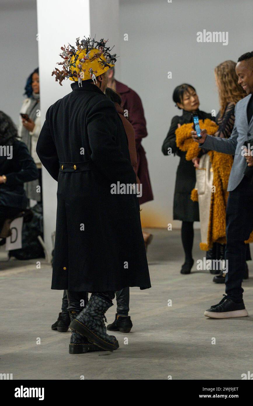 New York, New York, USA. 13th Feb, 2024. (NEW) Laurence Basse FW24 ...